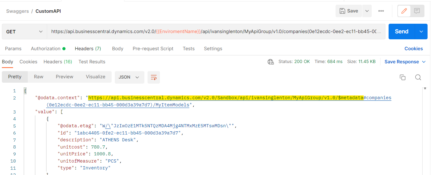 How to Document and Try Out Business Central APIs with Swagger - Ivan ...