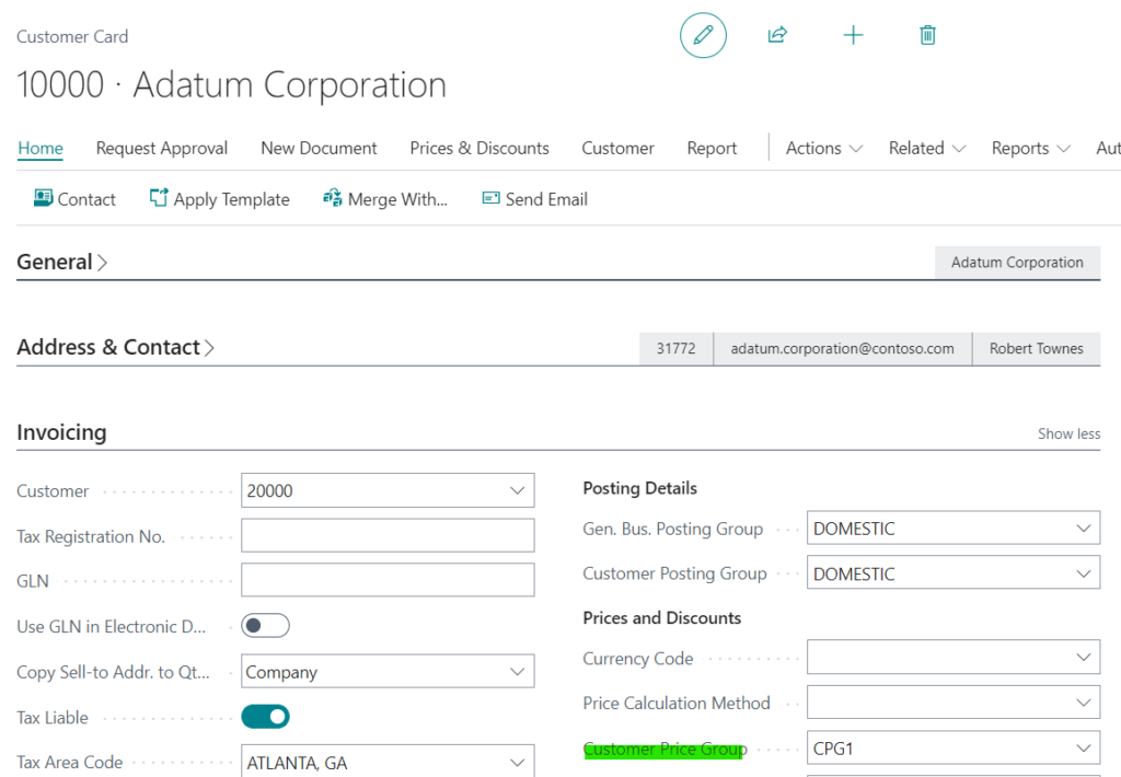How to Modify the behavior in the Price List when using the Customer’s ...